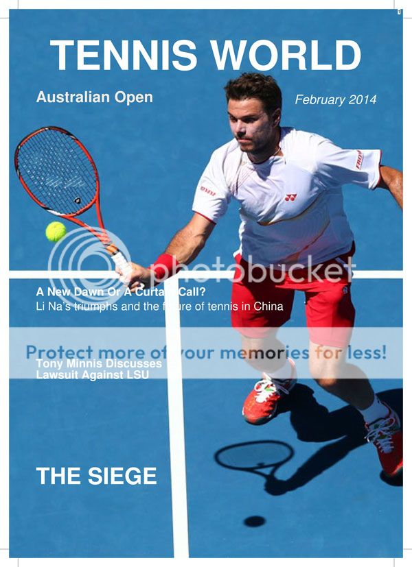 Tennis World Magazine - new layout